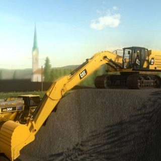 CAT 349 - 352 Next Gen Pack v1.0 FS22 Mod | Farming Simulator 22 Mod