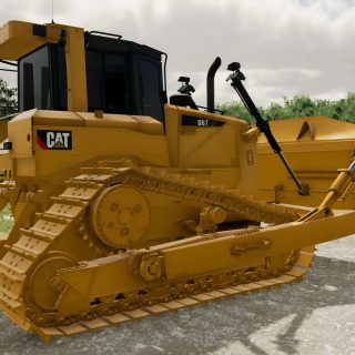 Cat D6T and Accessories v1.1 FS22 Mod | Farming Simulator 22 Mod
