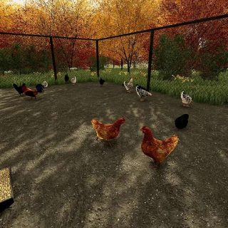 Chicken Barn v1.0 FS22 Mod | Farming Simulator 22 Mod