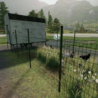 Chicken cart v1.0 FS22 Mod | Farming Simulator 22 Mod
