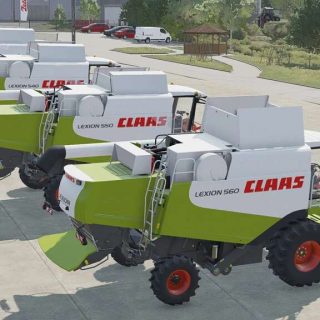 Claas Lexion 500 Series v1.0 FS22 Mod | Farming Simulator 22 Mod