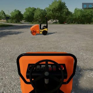 COLAS compactor V1.0 FS22 Mod | Farming Simulator 22 Mod