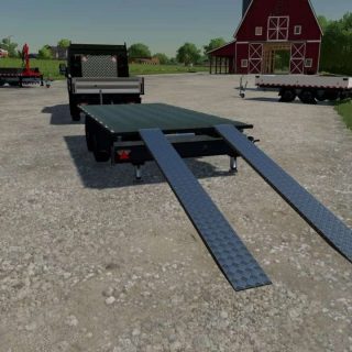 Construction yard Stani trailer v1.0 FS22 Mod | Farming Simulator 22 Mod