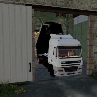 Daf Cargo com trailer v1.0 FS22 Mod | Farming Simulator 22 Mod