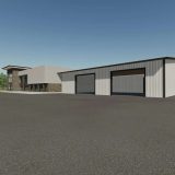 Dealership Building Placeable v1.0 FS22 Mod | Farming Simulator 22 Mod