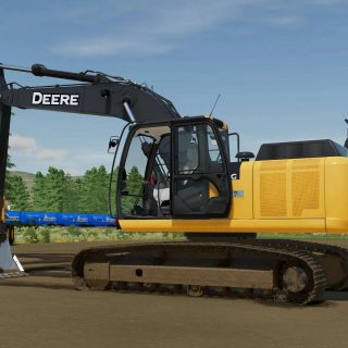 Deere 210G LC v1.0 FS22 Mod | Farming Simulator 22 Mod