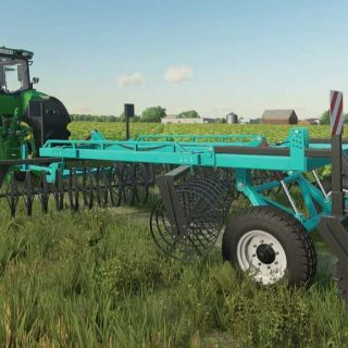 Disc Cultivator KD-4 v1.0 FS22 Mod | Farming Simulator 22 Mod