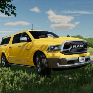 Dodge Ram 2016 Unlimited v1.0 FS22 Mod | Farming Simulator 22 Mod