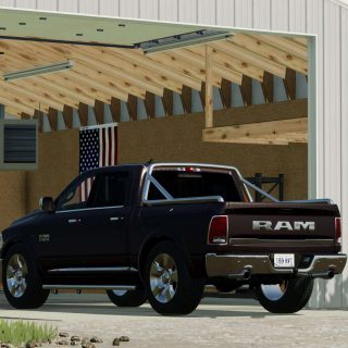 Dodge Ram 2016 Unlimited v1.0 FS22 Mod | Farming Simulator 22 Mod