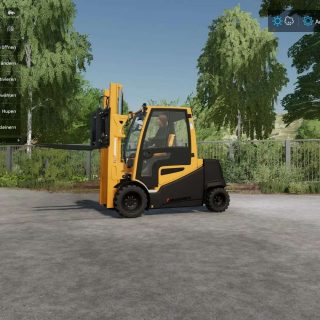 Electric Forklift v1.0 FS22 Mod | Farming Simulator 22 Mod