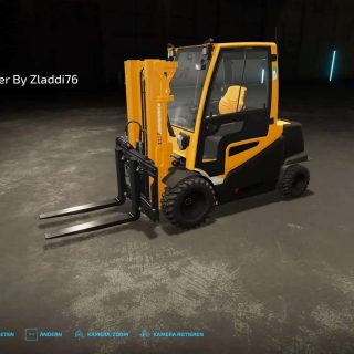 Electric Forklift v1.0 FS22 Mod | Farming Simulator 22 Mod