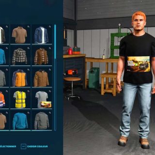 Farming Simulator 25 Clothing v2.0 FS22 Mod | Farming Simulator 22 Mod