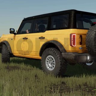 Ford Bronco Wildtrak 2021 v1.0 FS22 Mod | Farming Simulator 22 Mod