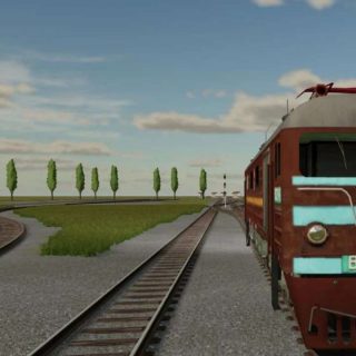 Freight locomotives TEVZ VL8 (509/514/758) v1.1 FS22 Mod | Farming ...