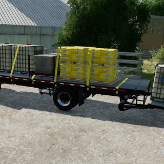 Freightliner M2 Stakebed v1.1 FS22 Mod | Farming Simulator 22 Mod