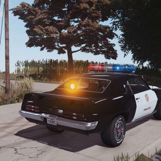 1969 Pontiac Firebird Trans Am v1.0.0.1 FS22 Mod | Farming Simulator 22 Mod