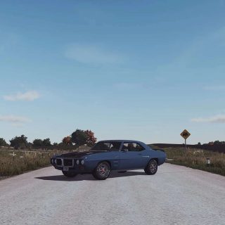 1969 Pontiac Firebird Trans Am v1.0.0.1 FS22 Mod | Farming Simulator 22 Mod