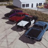 1969 Pontiac Firebird Trans Am v1.0.0.1 FS22 Mod | Farming Simulator 22 Mod