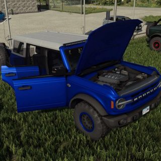 2021 Ford Bronco Wildtrak v1.0.0.1 FS22 Mod | Farming Simulator 22 Mod