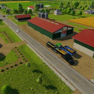 Gnadenthal Crossplay v1.1 FS22 Mod | Farming Simulator 22 Mod