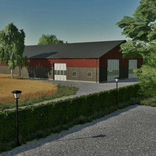 Grain Storage With Drying Floor v1.0 FS22 Mod | Farming Simulator 22 Mod