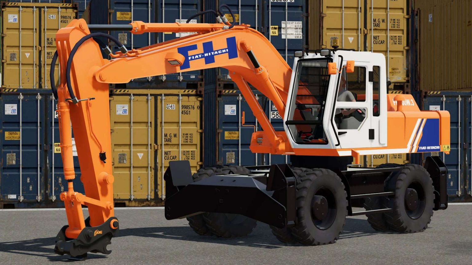 Hitachi FH200W v1.0 FS22 Mod | Farming Simulator 22 Mod