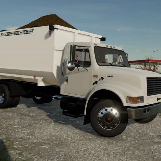 International 4900 Feed Truck v1.0 FS22 Mod | Farming Simulator 22 Mod