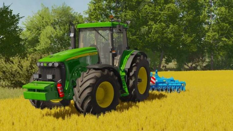 John Deere 8020 v1.0 FS22 Mod | Farming Simulator 22 Mod