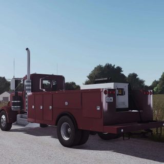Kenworth W900 Service v1.0 FS22 Mod | Farming Simulator 22 Mod