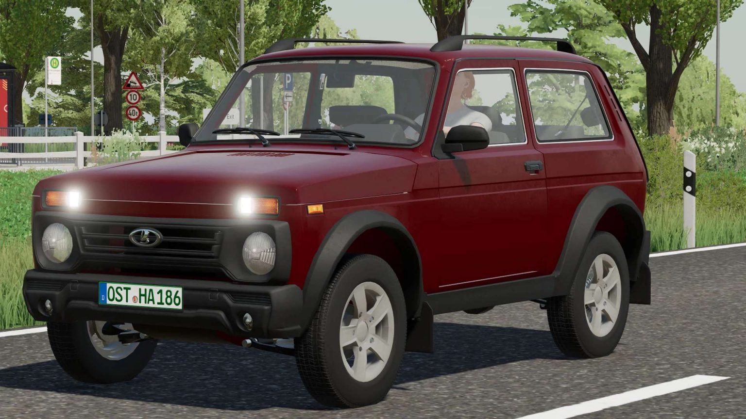 Lada 4x4 v1.0 FS22 Mod | Farming Simulator 22 Mod