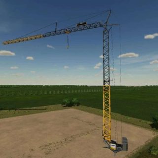 Liebherr Construction Cranes v1.0 FS22 Mod | Farming Simulator 22 Mod