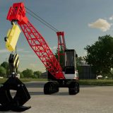Link Belt 4040 Grapple Yarder v1.0 FS22 Mod | Farming Simulator 22 Mod
