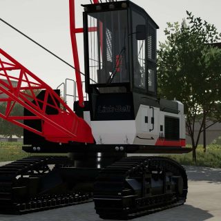 Link Belt 4040 Grapple Yarder v1.0 FS22 Mod | Farming Simulator 22 Mod