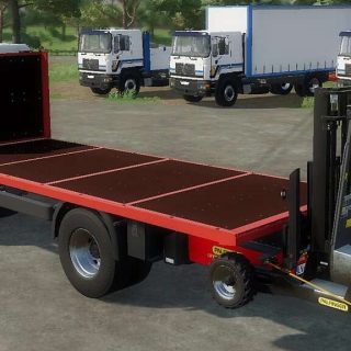 MAN 19.322 With Sliding Curtain v1.0 FS22 Mod | Farming Simulator 22 Mod