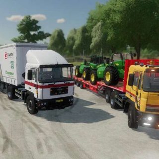MAN 19.414/33.414/41.403 Pack v1.0.0.1 FS22 Mod | Farming Simulator 22 Mod