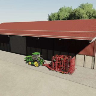 Metal Buildings Pack v1.0 FS22 Mod | Farming Simulator 22 Mod