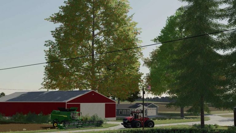 Minburn Iowa E.U.A v1.0.0.2 FS22 Mod | Farming Simulator 22 Mod