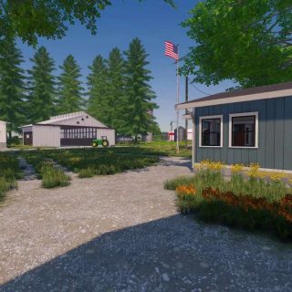 Minburn Iowa E.U.A v1.0.0.2 FS22 Mod | Farming Simulator 22 Mod