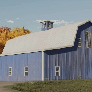 OLD SKOOL BARN v1.0 FS22 Mod | Farming Simulator 22 Mod