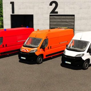 Opel Movano L4H2 2017 Mk3 V1.1 FS22 Mod | Farming Simulator 22 Mod