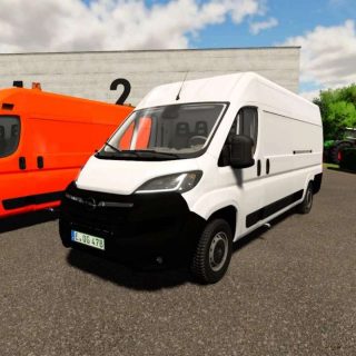 Opel Movano L4H2 2017 Mk3 v1.2 FS22 Mod | Farming Simulator 22 Mod