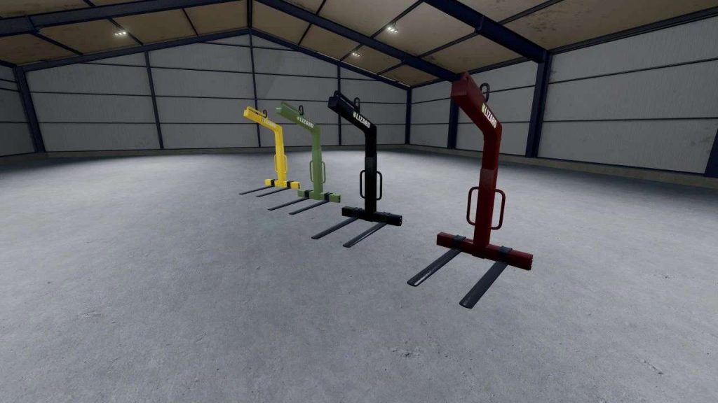 Pallet Fork for Crane v1.0 FS22 Mod | Farming Simulator 22 Mod