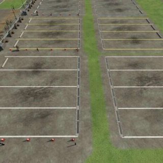 Parking Spaces v1.2 FS22 Mod | Farming Simulator 22 Mod