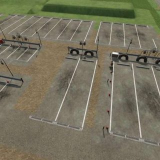Parking Spaces v1.2 FS22 Mod | Farming Simulator 22 Mod