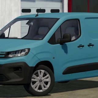 Peugeot Partner 2024 v1.0 FS22 Mod | Farming Simulator 22 Mod