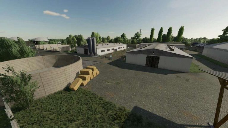 Pig Farm Building Package v1.0 FS22 Mod | Farming Simulator 22 Mod