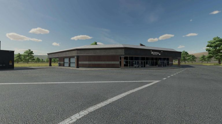 Placeable Walmart Supercenter v1.0 FS22 Mod | Farming Simulator 22 Mod