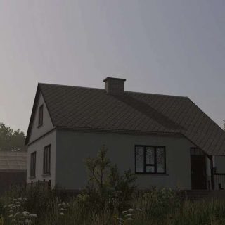 Podlasian Cottage 1971 v1.0 FS22 Mod | Farming Simulator 22 Mod
