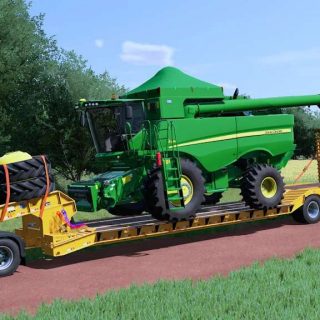Randon Low Loader Movable Neck v1.0 FS22 Mod | Farming Simulator 22 Mod