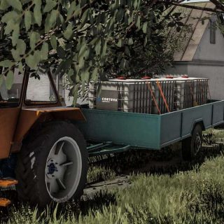 Romanian Agricultural Trailer v1.0 FS22 Mod | Farming Simulator 22 Mod